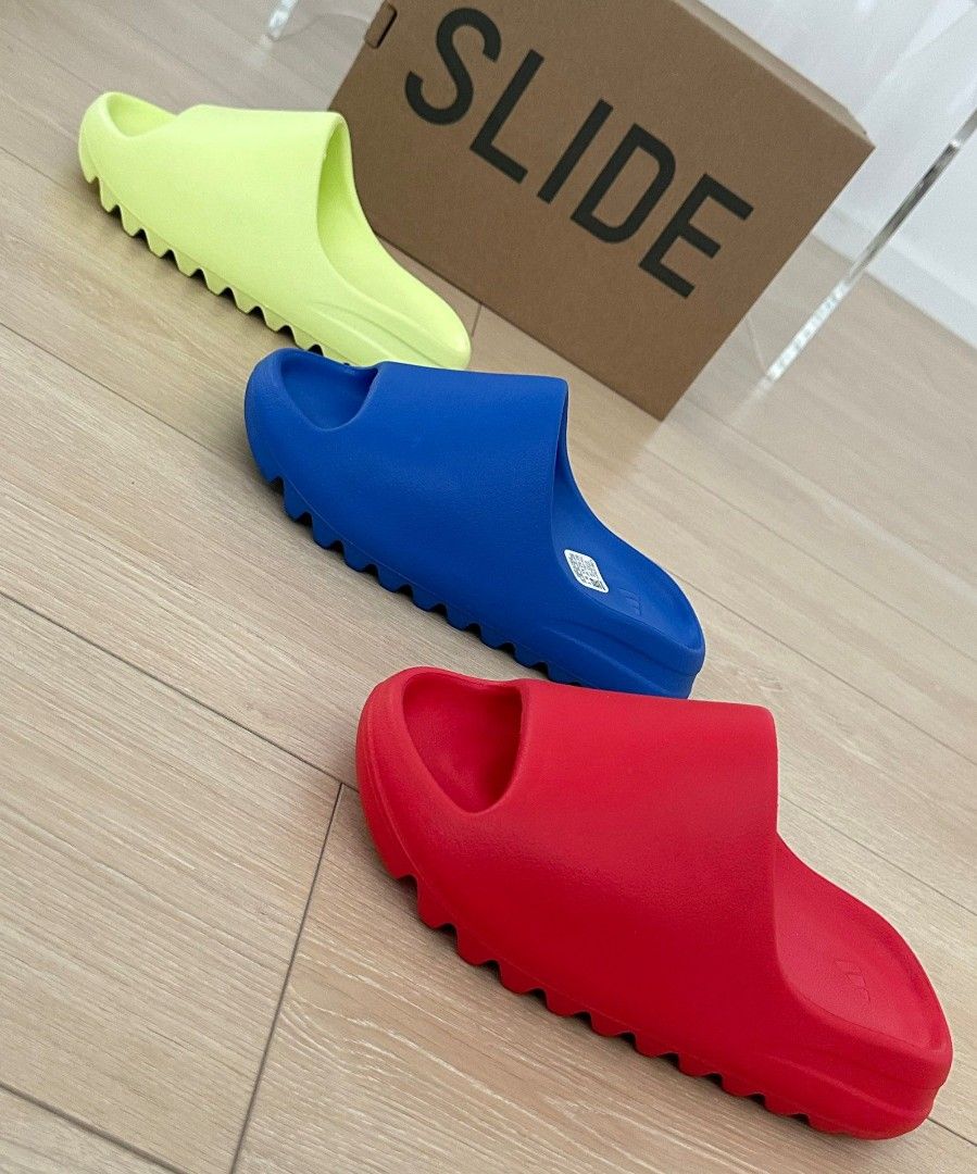 Ezy slides, Men's Fashion, Footwear, Flipflops and Slides on Carousell