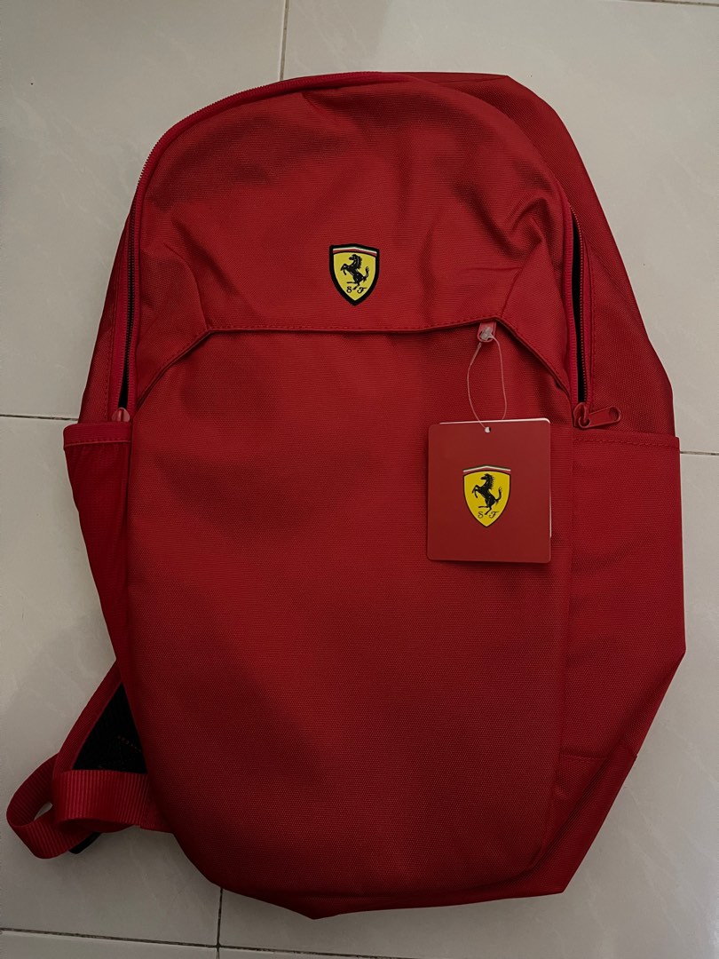 Ferrari Backpack, Men's Fashion, Bags, Backpacks on Carousell