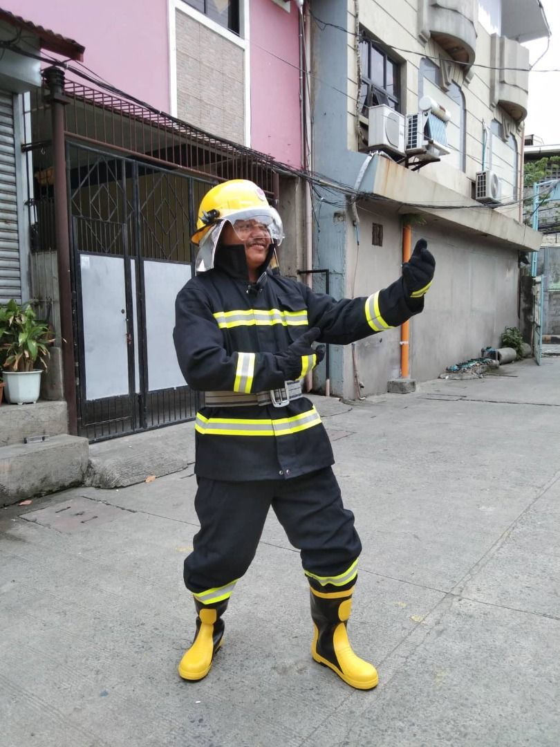 FIREMAN SUIT, Men's Fashion, Coats, Jackets and Outerwear on Carousell