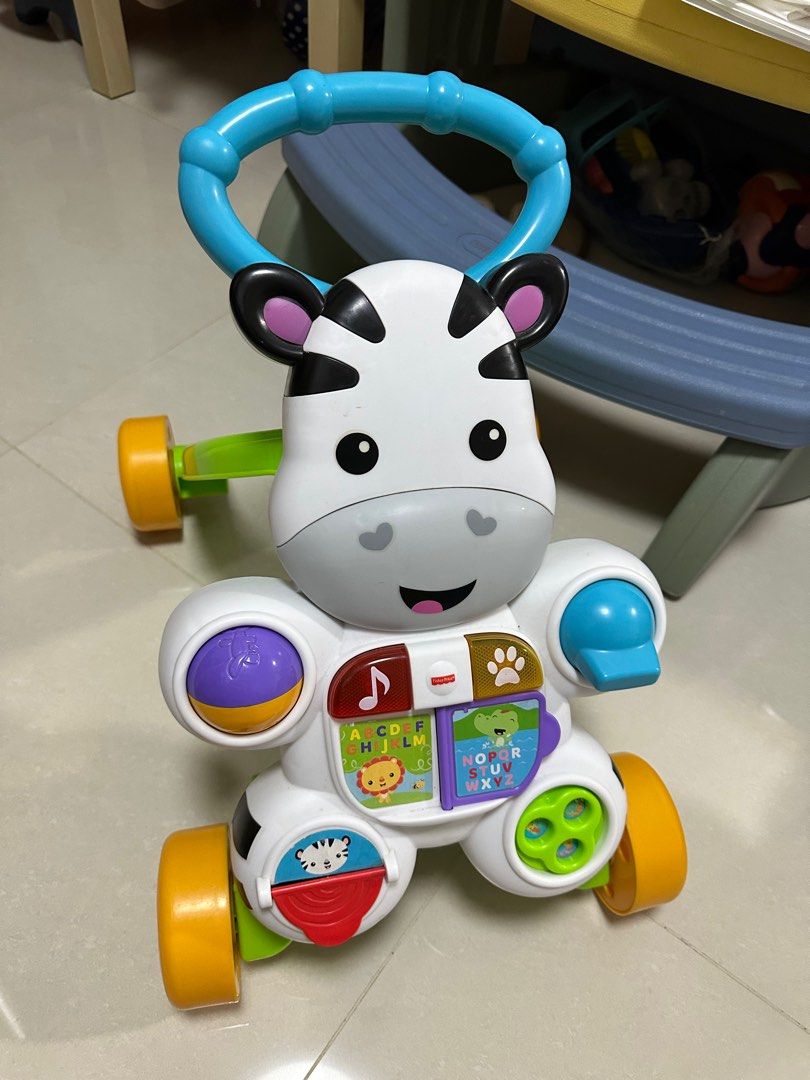 Fisher Price Zebra Walker, Babies & Kids, Infant Playtime on Carousell