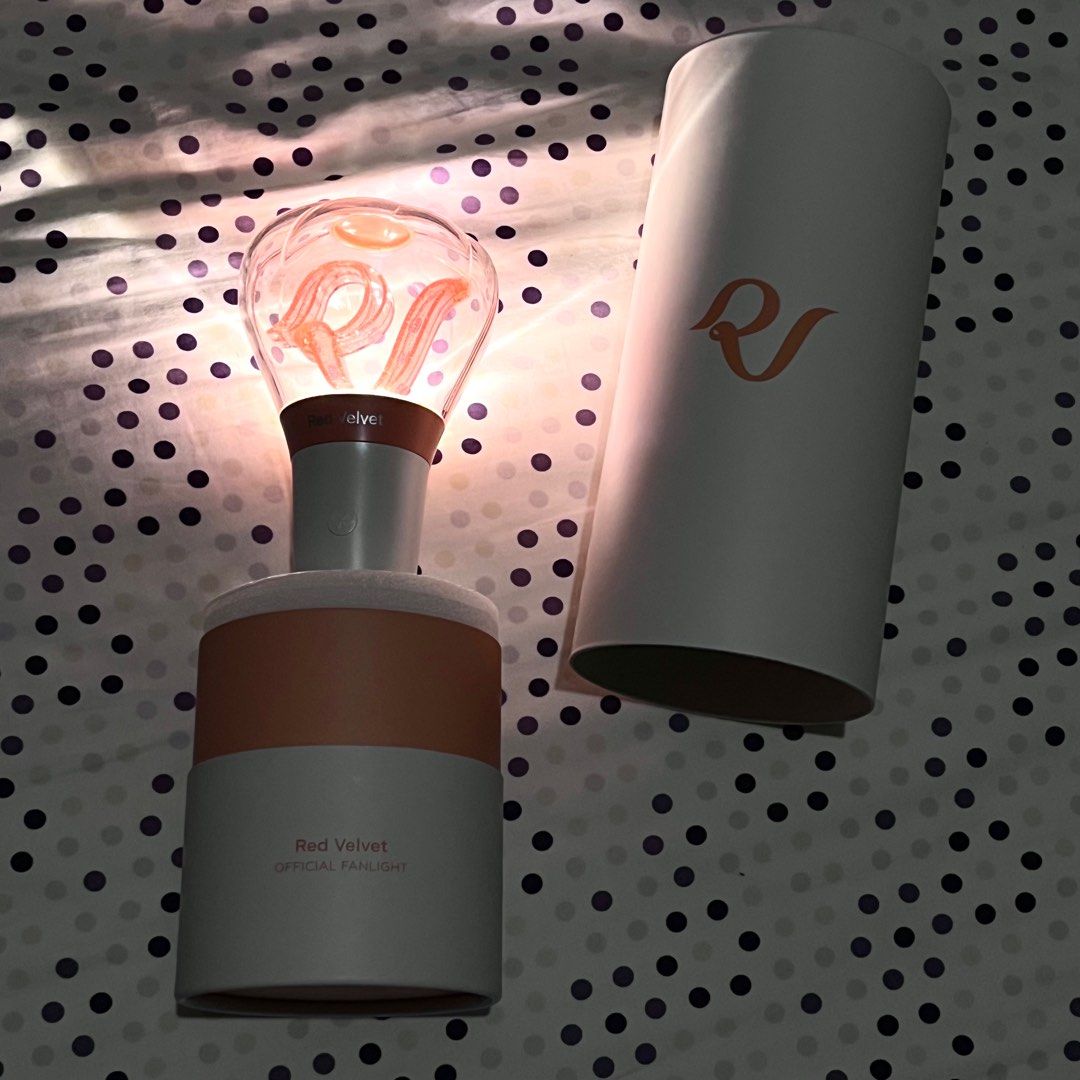 [RUSH] Official Red Velvet Light Stick / Fanlight / Mandubong + Fanmade ...