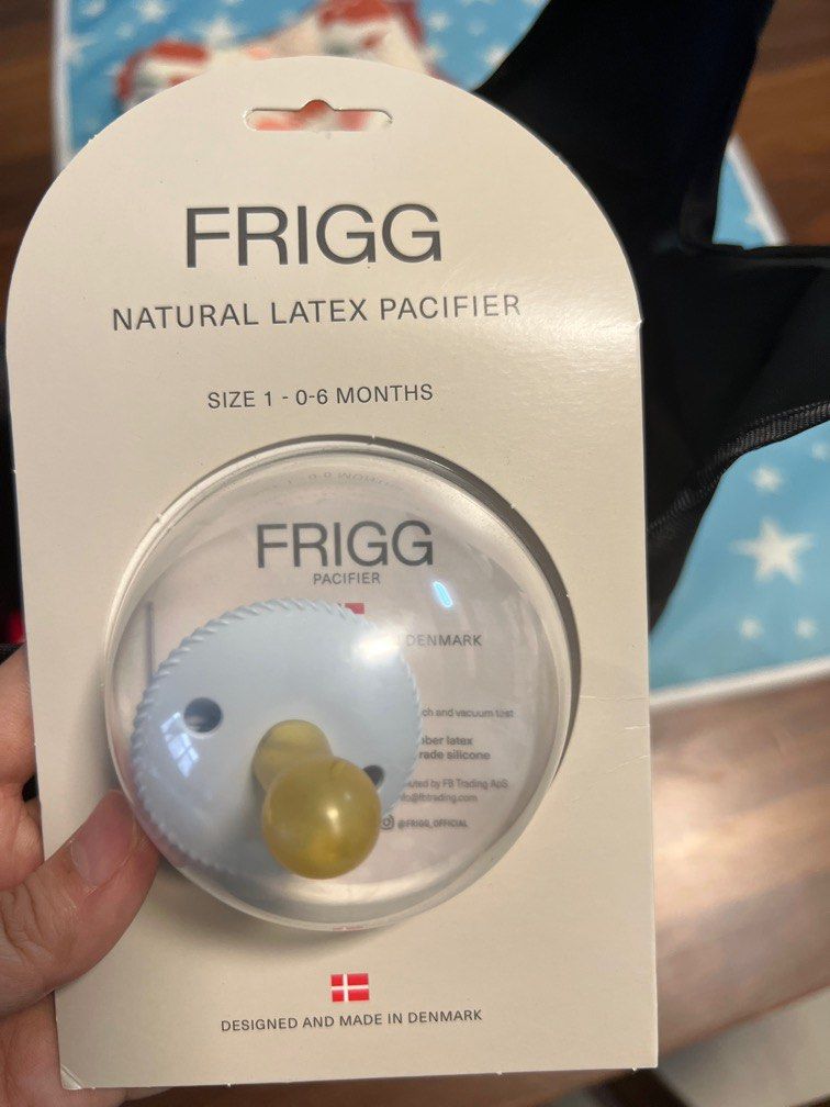 FRIGG Natural Latex Pacifier, Babies & Kids, Nursing & Feeding ...