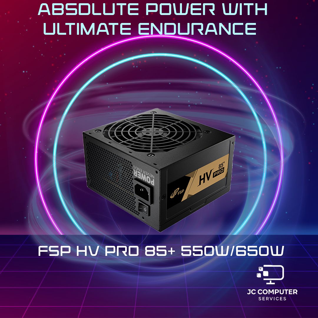 FSP HV PRO 550W/650W PSU Power Supply, Computers & Tech, Parts ...