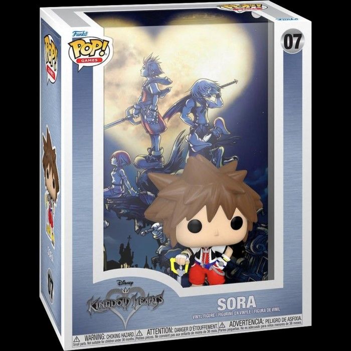 Funko Pop! Games Cover: Kingdom Hearts - Sora 20th Anniversary #07 ...
