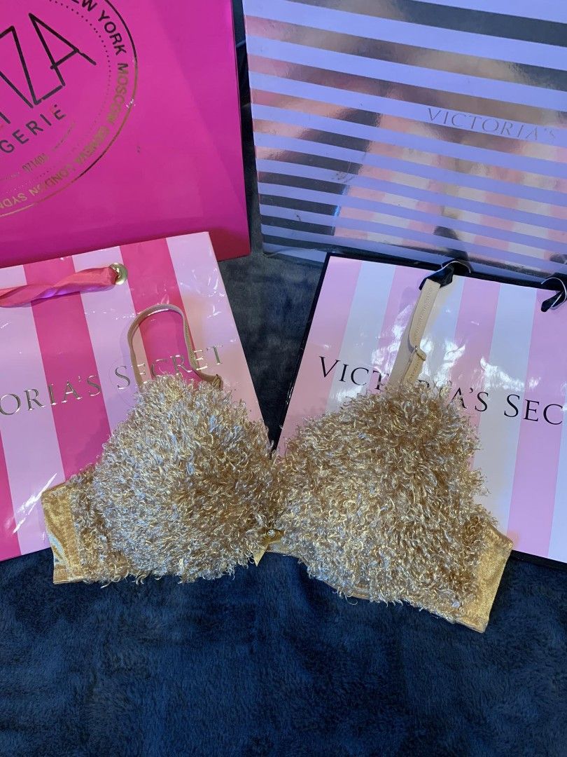 Fur bra, Women's Fashion, Undergarments & Loungewear on Carousell