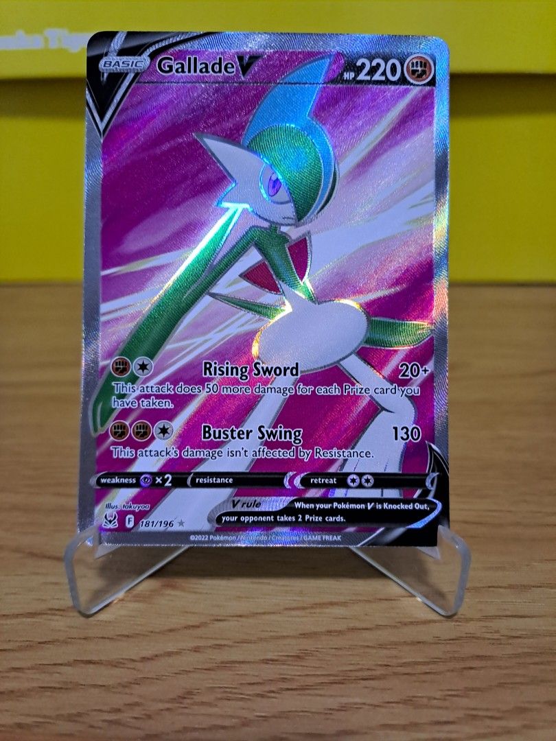 Gallade V FA Full Art Pokemon Card, Hobbies & Toys, Toys & Games on ...
