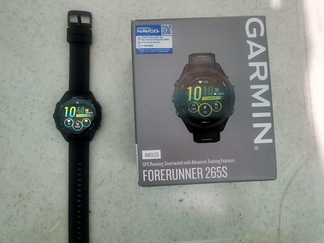 Garmin Forerunner 265s Black, Mobile Phones & Gadgets, Wearables ...