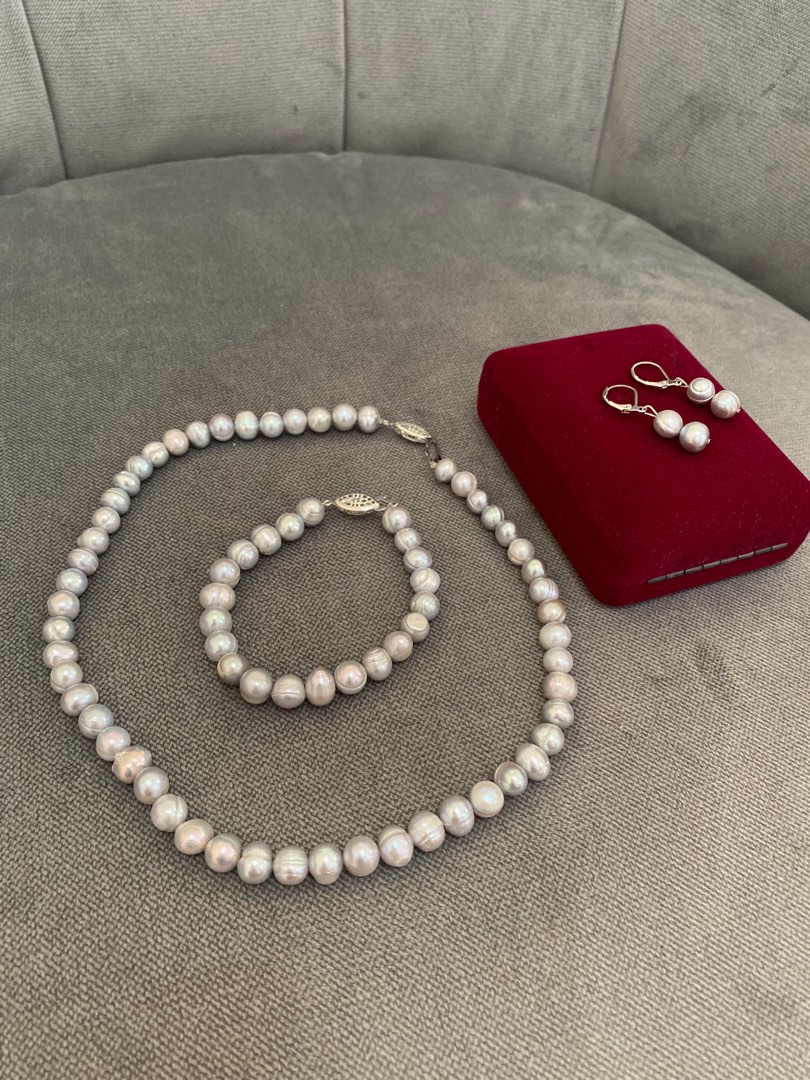 Genuine Pearl Set on Carousell