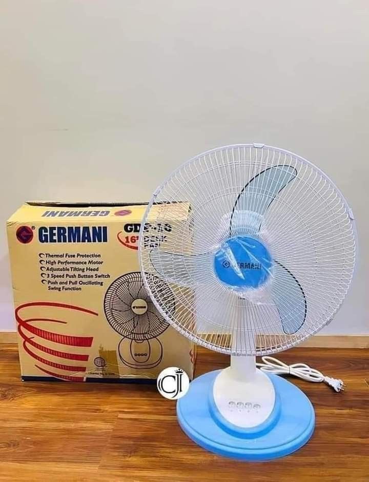 :GERMANI 3BLADE ELECTRIC DESK FAN on Carousell