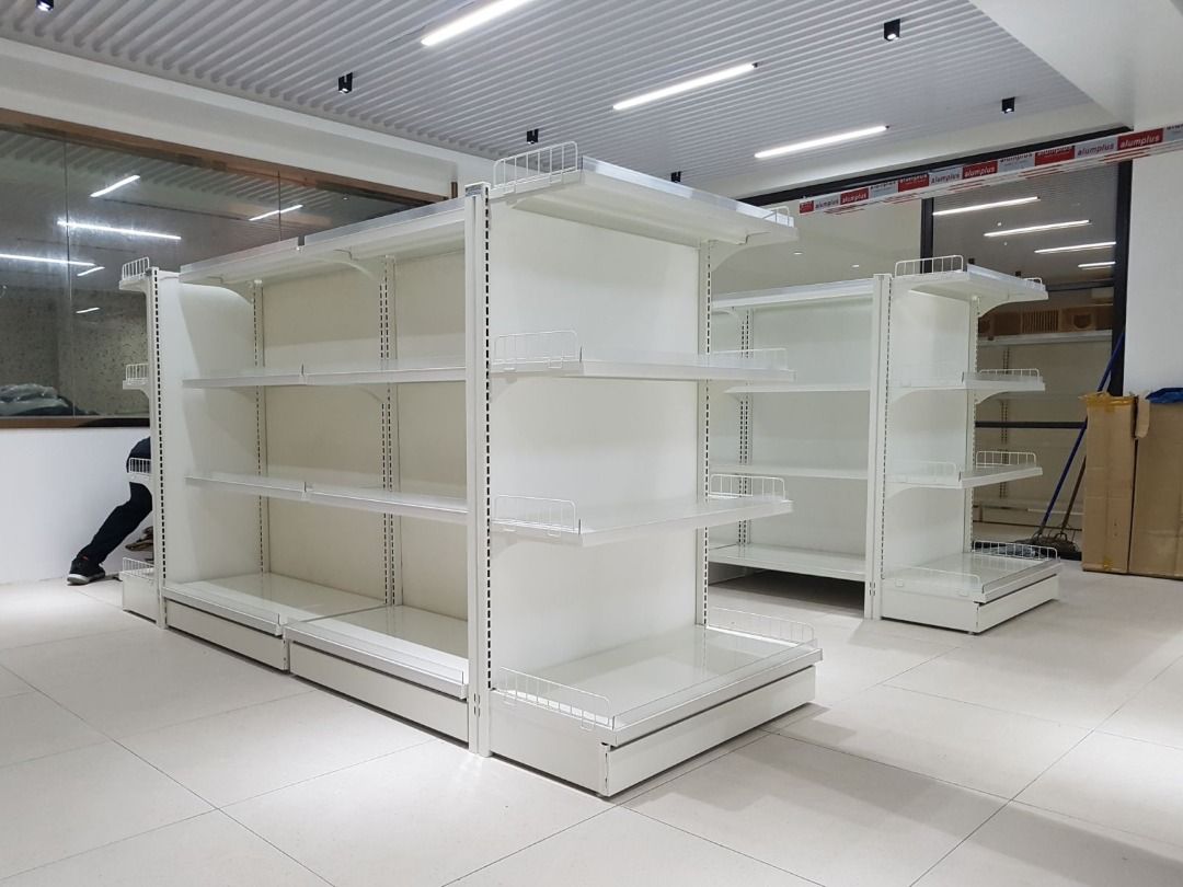 Gondola Polycarbonate Shelves, Furniture & Home Living, Furniture ...