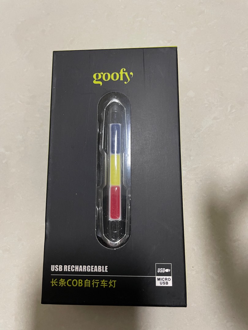 Goofy USB rechargeable bicycle tail light, Sports Equipment, Bicycles ...