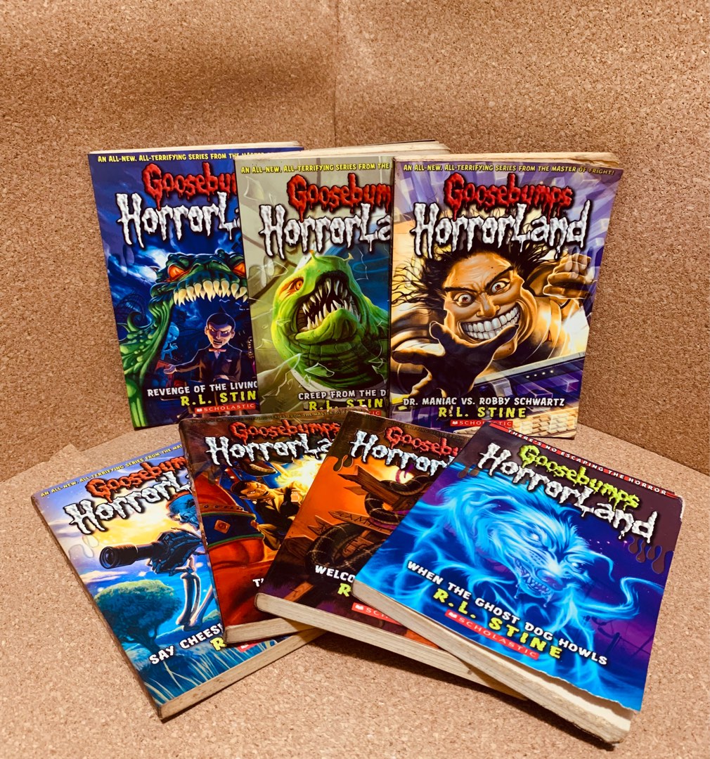 Goosebumps Horrorland by R.L. Stine Book Set on Carousell