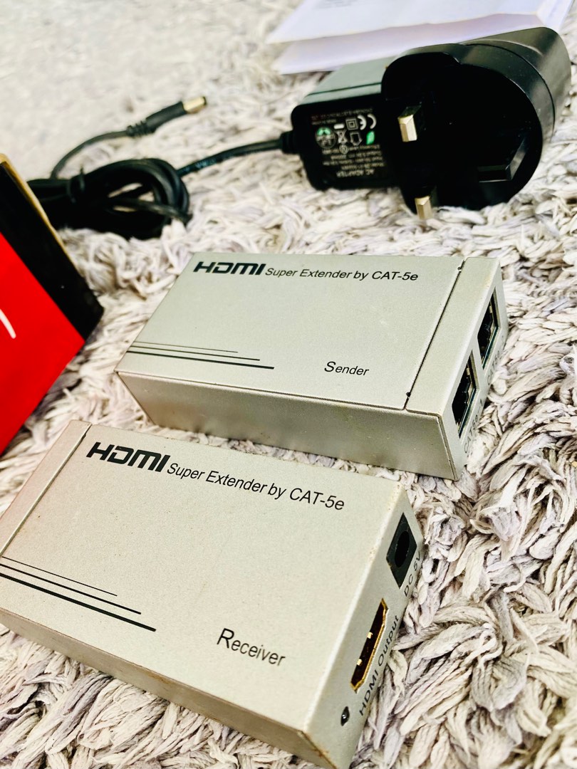 HDMI Extender (Cat 5e/6 cable), TV & Home Appliances, TV ...