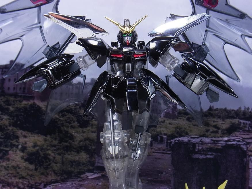 HG Gundam Deathscythe Hell Custom Metal clear HGFA Model kit high grade ...