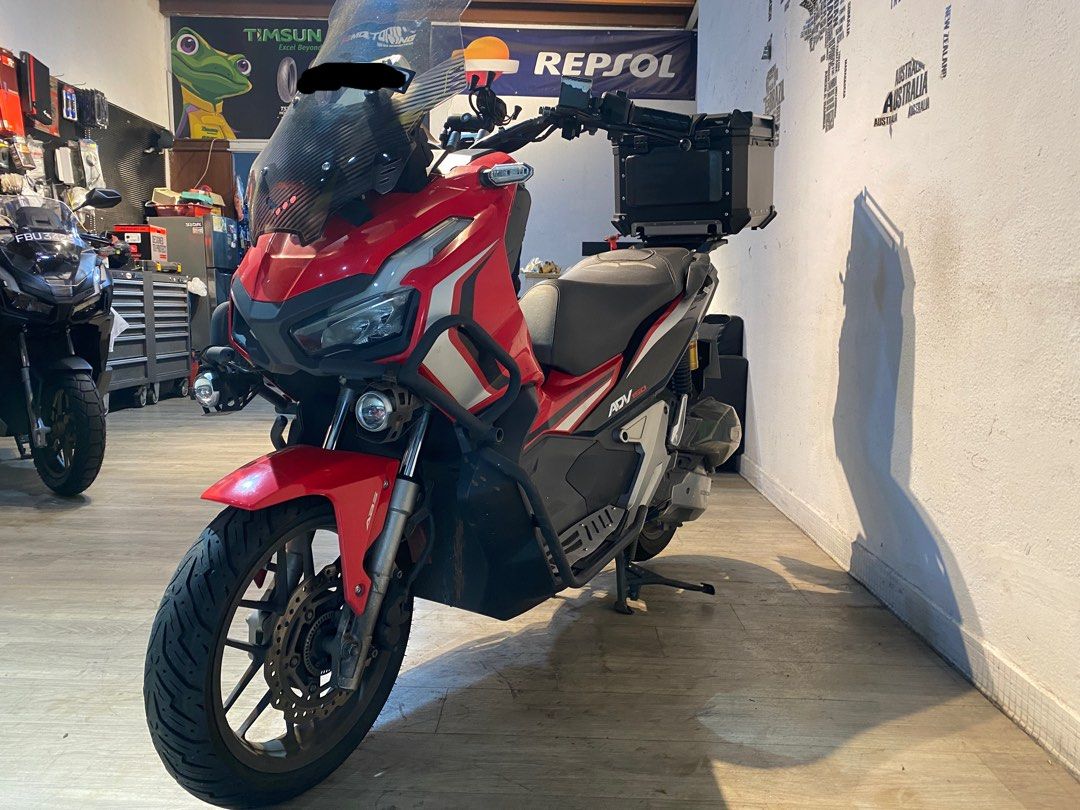 Honda adv150, Motorcycles, Motorcycles for Sale, Class 2B on Carousell