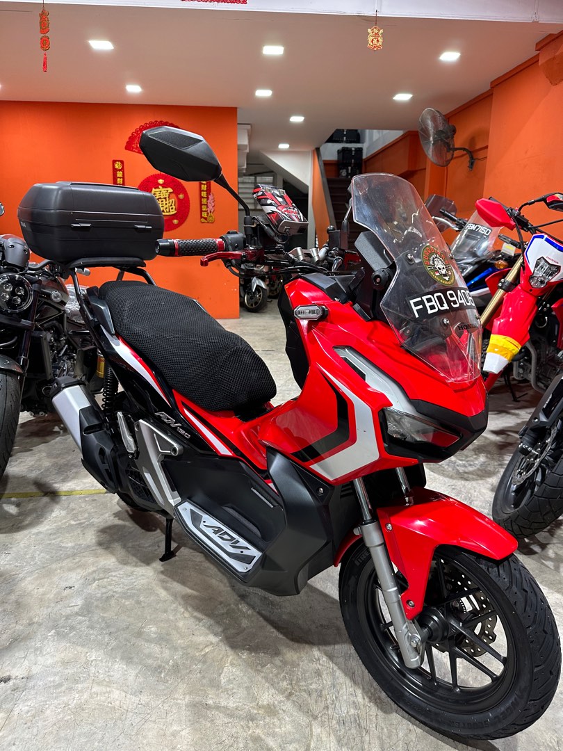 Honda ADV150, Motorcycles, Motorcycles for Sale, Class 2B on Carousell