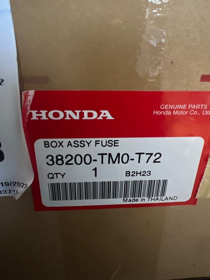Honda city fuse box, Computers & Tech, Parts & Accessories, Other ...