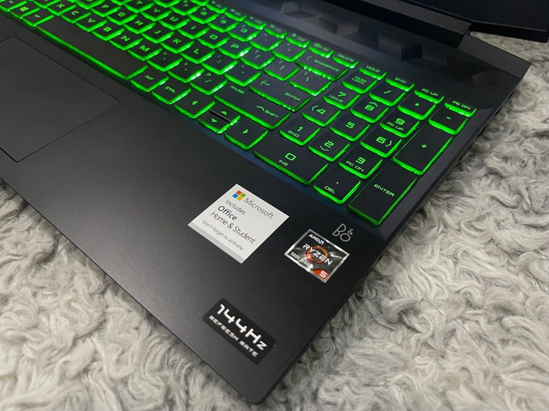 HP PavIllion GAMING LAPTOP 15-ec2xxx AMDRyzen 5-5600H Nvidia Rtx 3050 ...