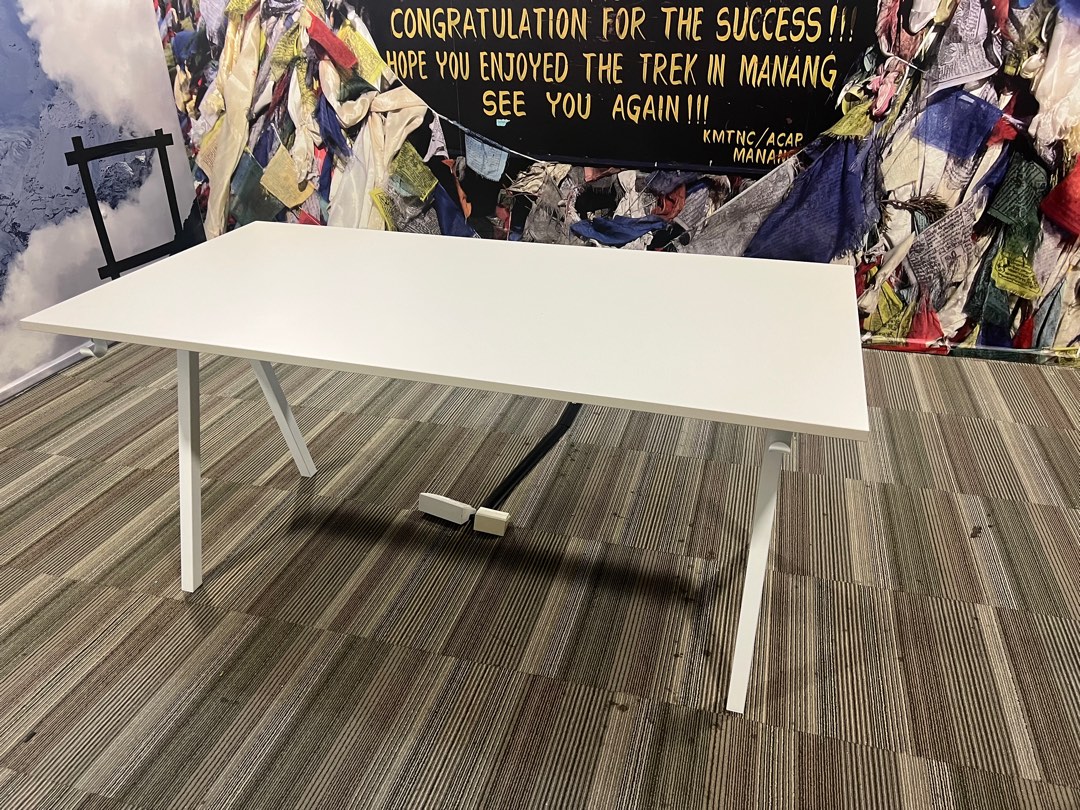 IKEA- TROTTEN Desk, Furniture & Home Living, Furniture, Tables & Sets ...