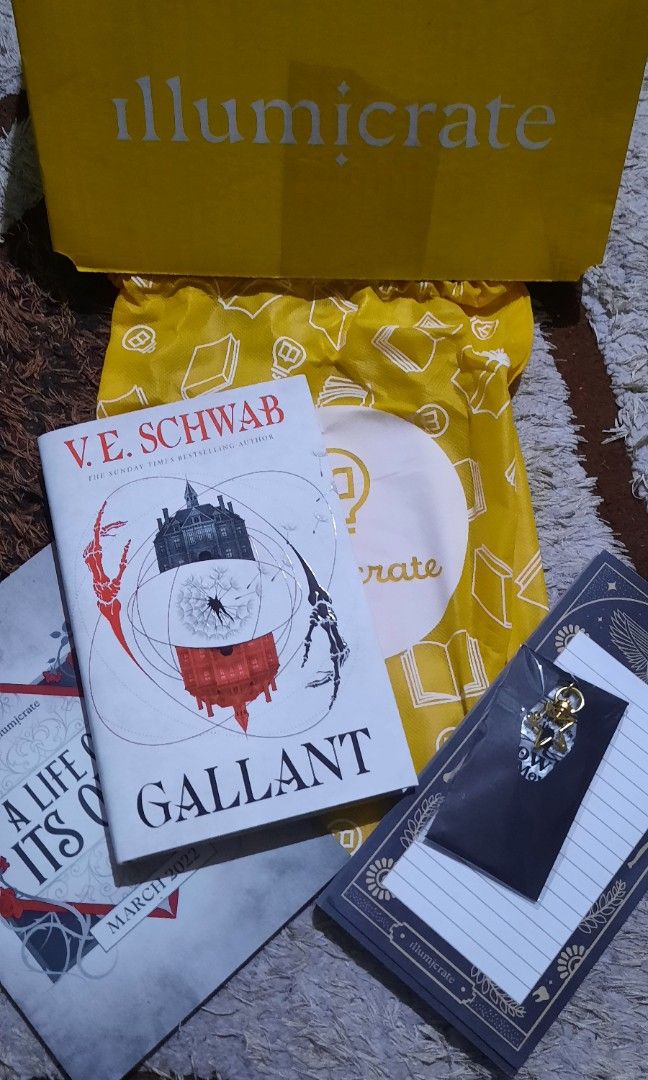 Illumictrate Gallant | V. E. Schwab, Hobbies & Toys, Books & Magazines, Fiction & Non-Fiction on ...