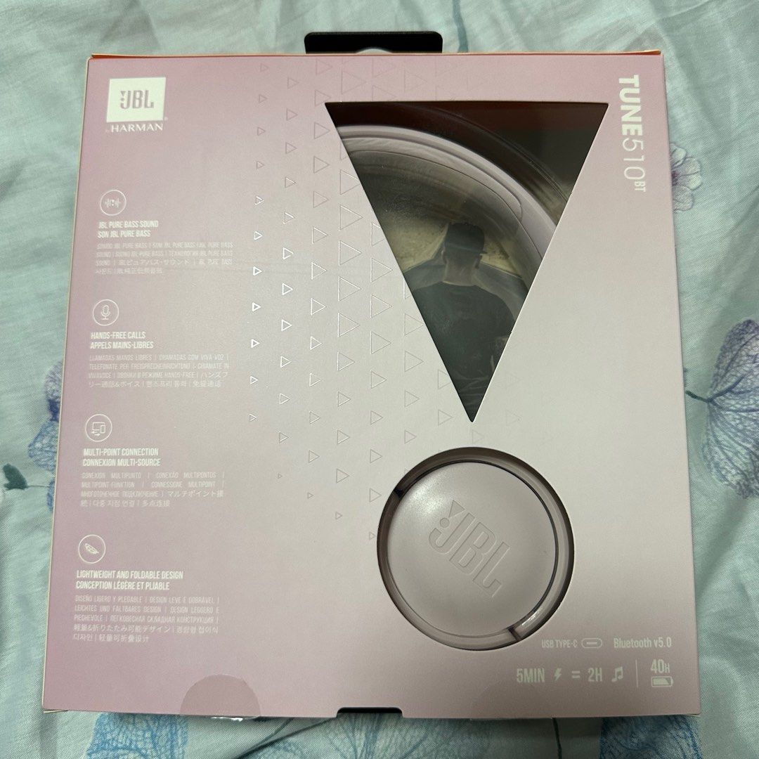 JBL PURE BASS WIRELESS TUNE510BT HEADSET HEADPHONES, Audio, Headphones ...