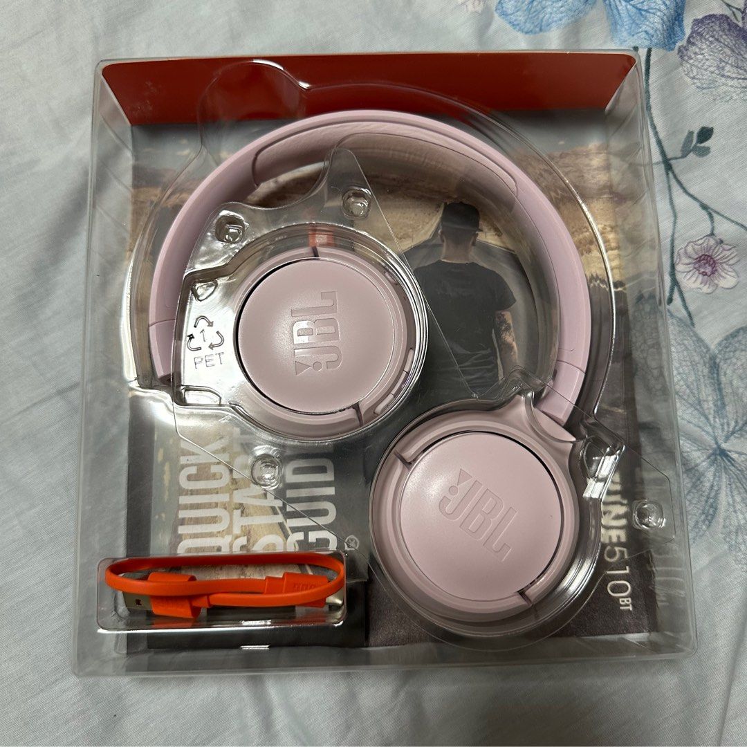 JBL PURE BASS WIRELESS TUNE510BT HEADSET HEADPHONES, Audio, Headphones ...