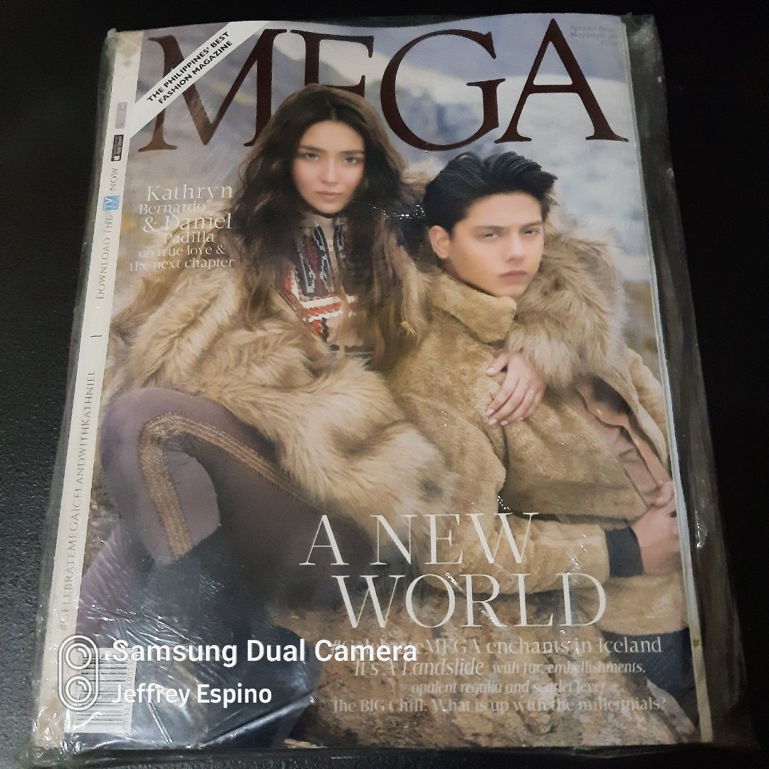 Kathryn Bernardo and Daniel Padilla Mega Magazine Kathniel, Hobbies ...