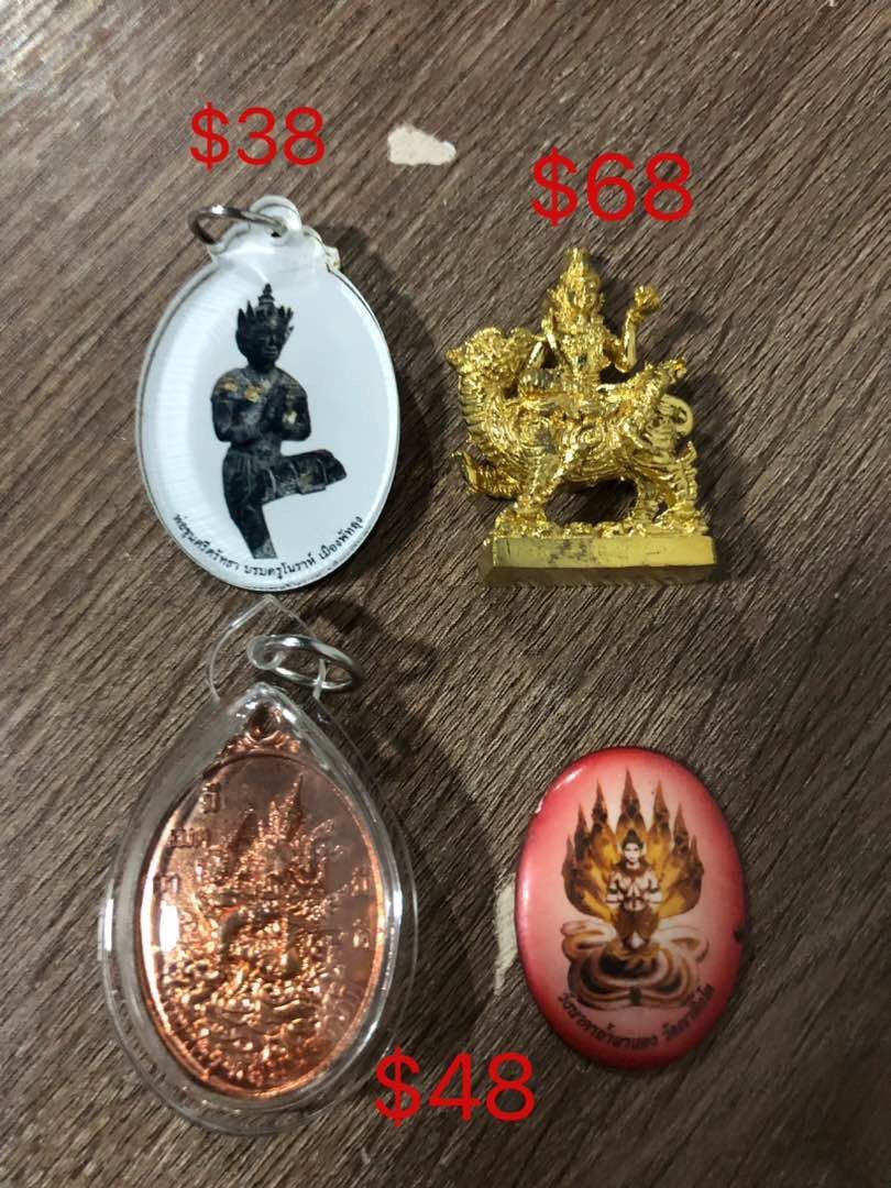 Khun Sri Sattha Wat Khien Bang Kaeo Phra Phrom Wat Tai Mai Phra Naga ...