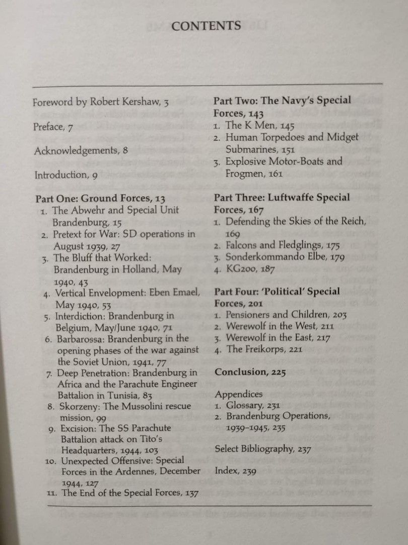 KOMMANDO German Special Forces of World War Two By JAMES LUCAS, Hobbies ...