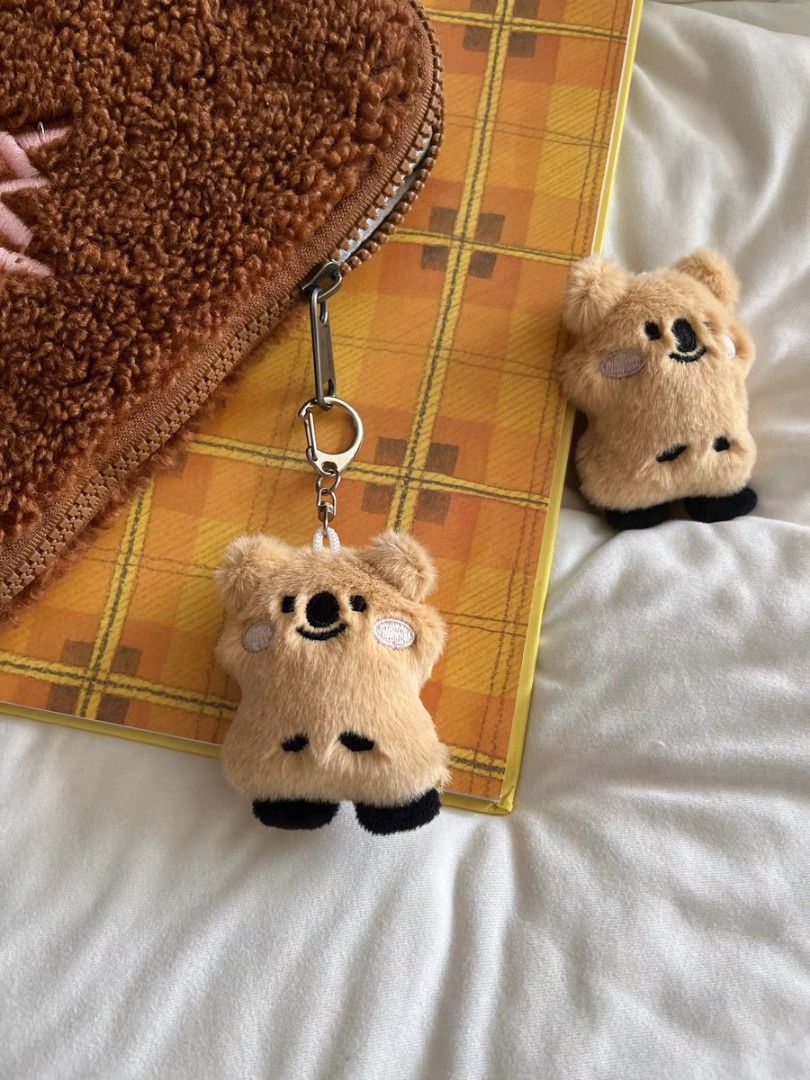 quokka korean koala plush keychain, Hobbies & Toys, Toys & Games on ...
