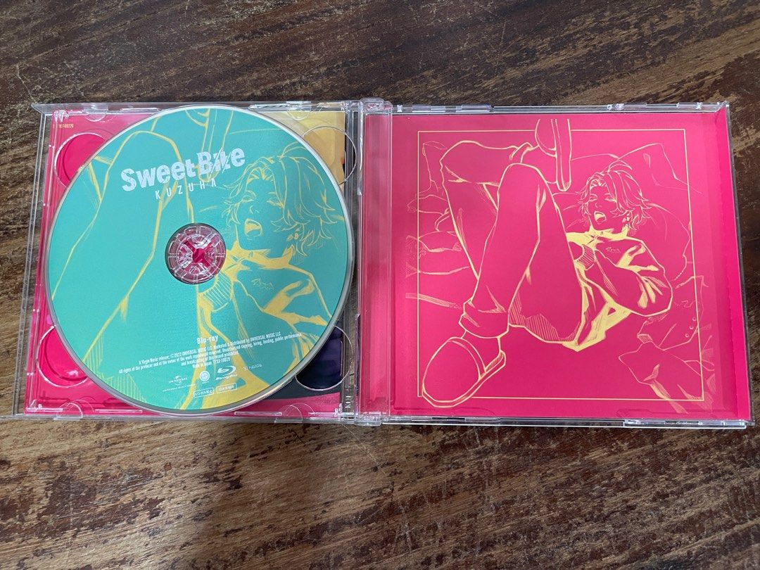 Kuzuha Sweet Bite First Press Limited Edition A Album Cd And Dvd
