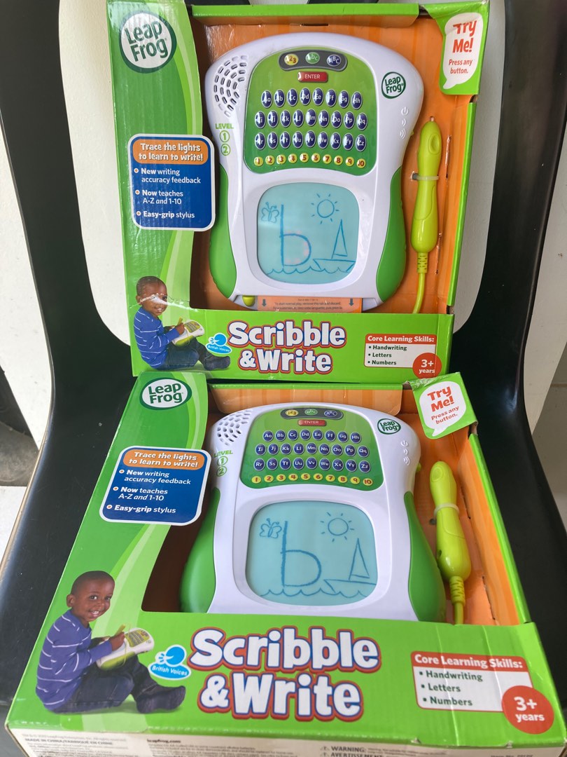 LeapFrog Doodle and Write, Standard Packaging, White on Carousell