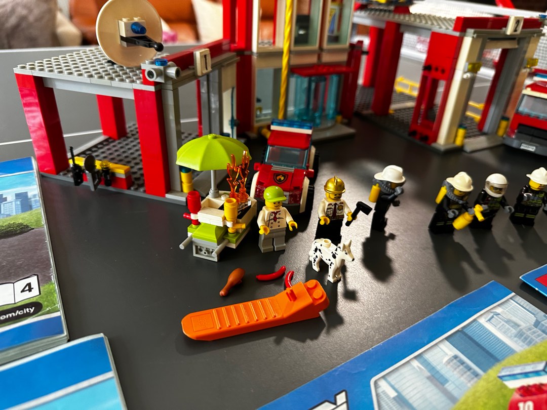 Lego-60110 Fire Station, Hobbies & Toys, Toys & Games on Carousell