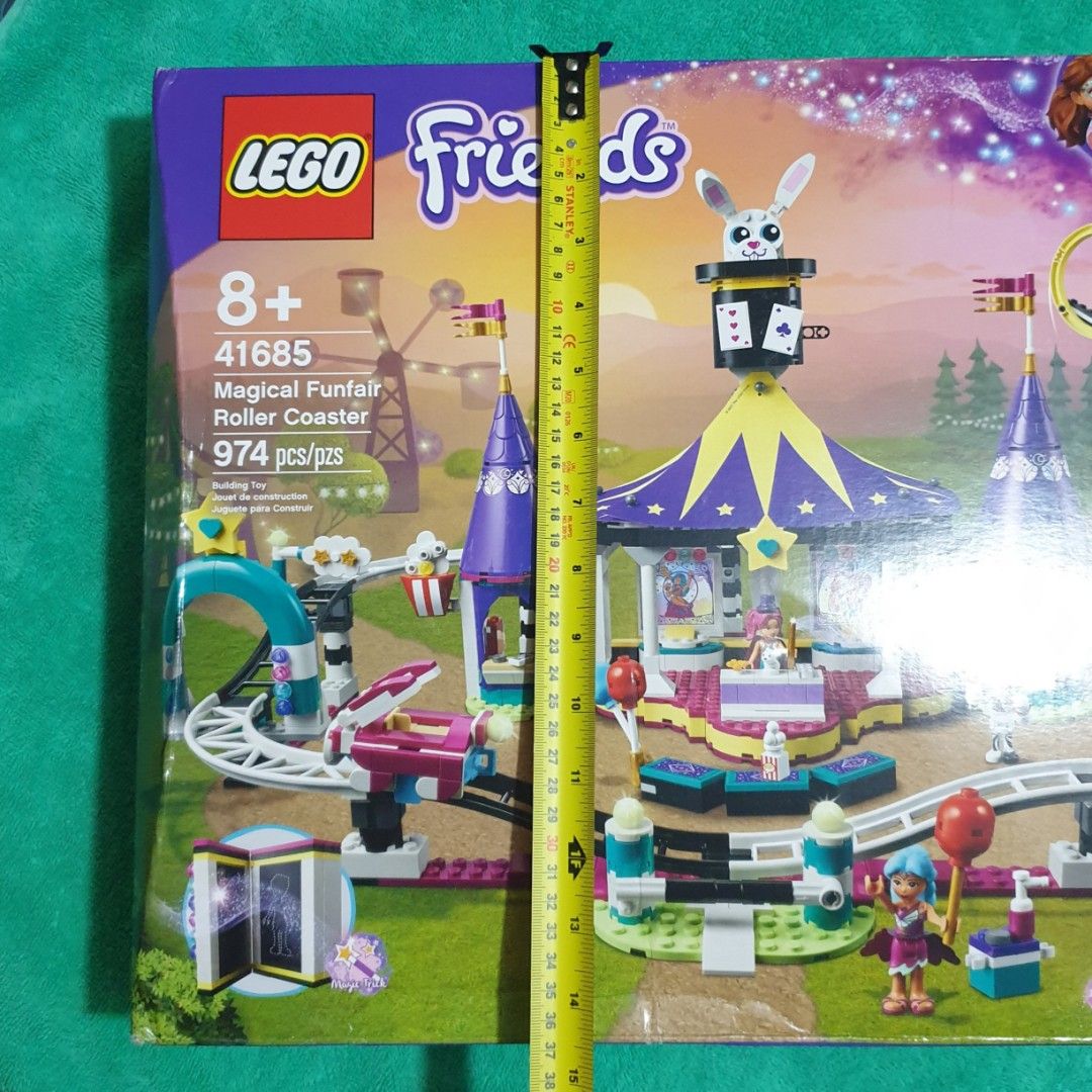 LEGO Friends Magical Funfair Roller Coaster-41685 Building kit (974 ...