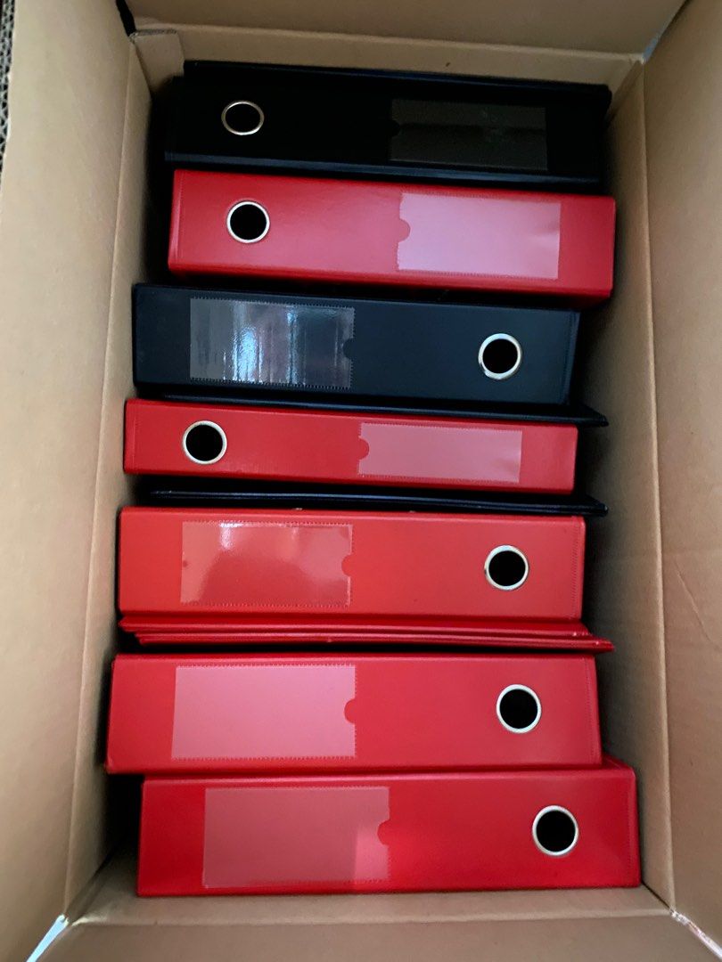 Lever arch files (Different sizes), Computers & Tech, Office & Business ...