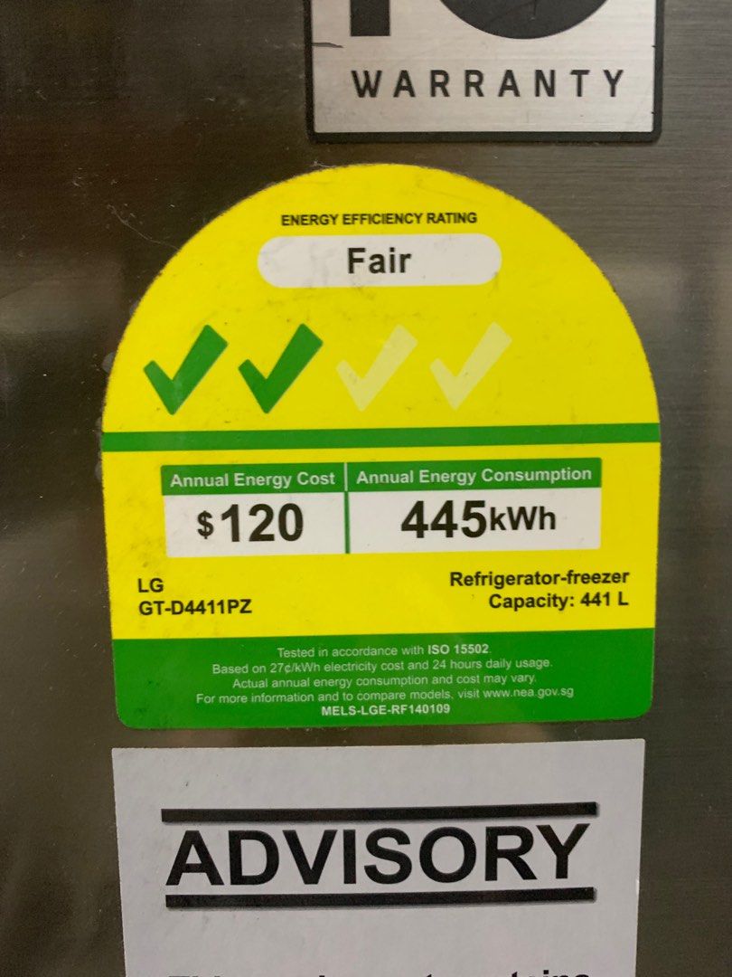 LG 2Ticks Smart Inverter Door in Door Fridge, 441L, TV & Home ...