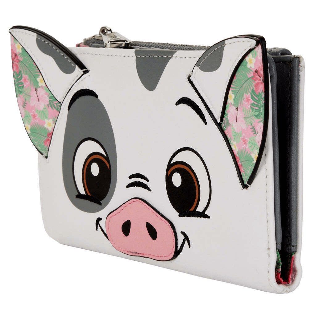Limited USA Disney Loungefly Moana Pua Wallet Purse Bag, Women's ...