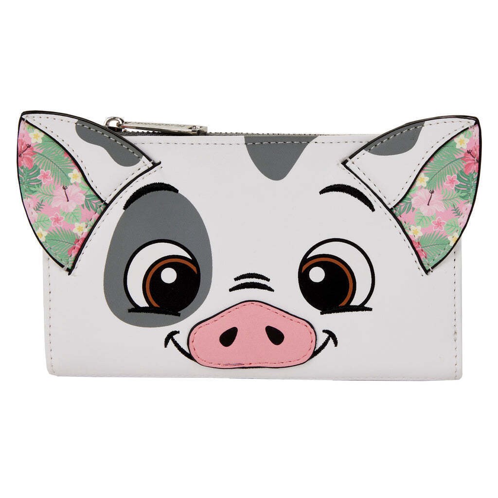 Limited USA Disney Loungefly Moana Pua Wallet Purse Bag, Women's ...