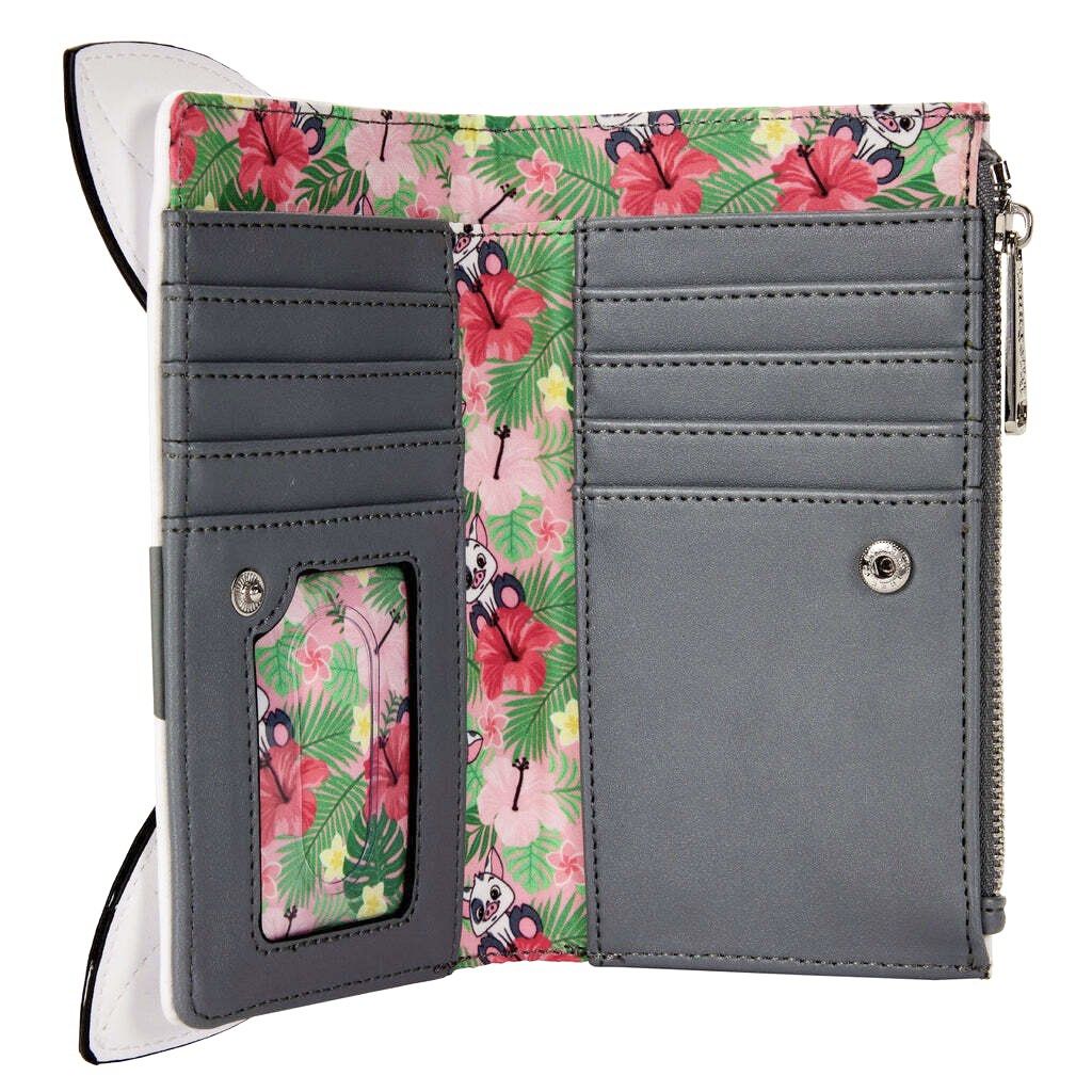 Limited USA Disney Loungefly Moana Pua Wallet Purse Bag, Women's ...