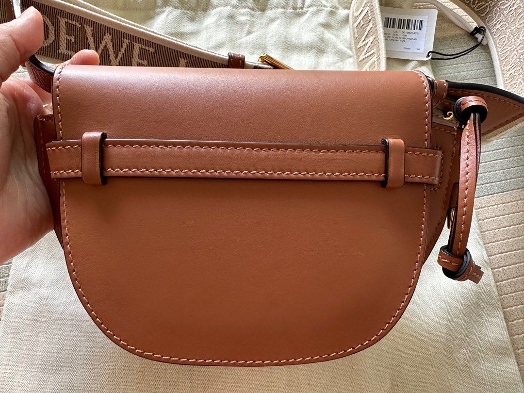 LOEWE Gate Dual Mini Bag Tan, Luxury, Bags & Wallets on Carousell