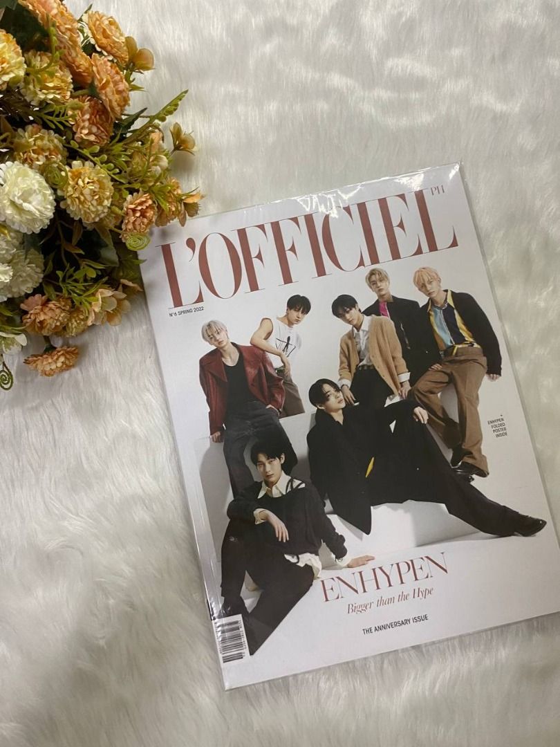 L'Officiel ENHYPEN Magazine Merchandise, Hobbies & Toys, Books ...