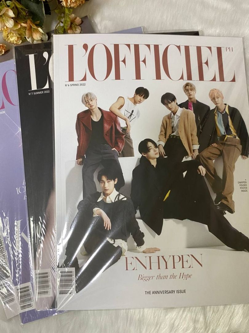 L'Officiel ENHYPEN Magazine on Carousell