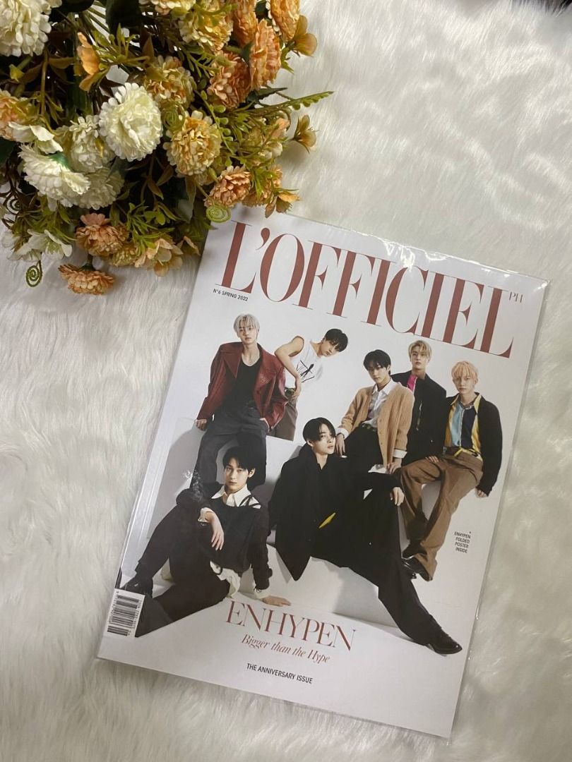 L'Officiel ENHYPEN Magazine Merchandise, Hobbies & Toys, Books ...