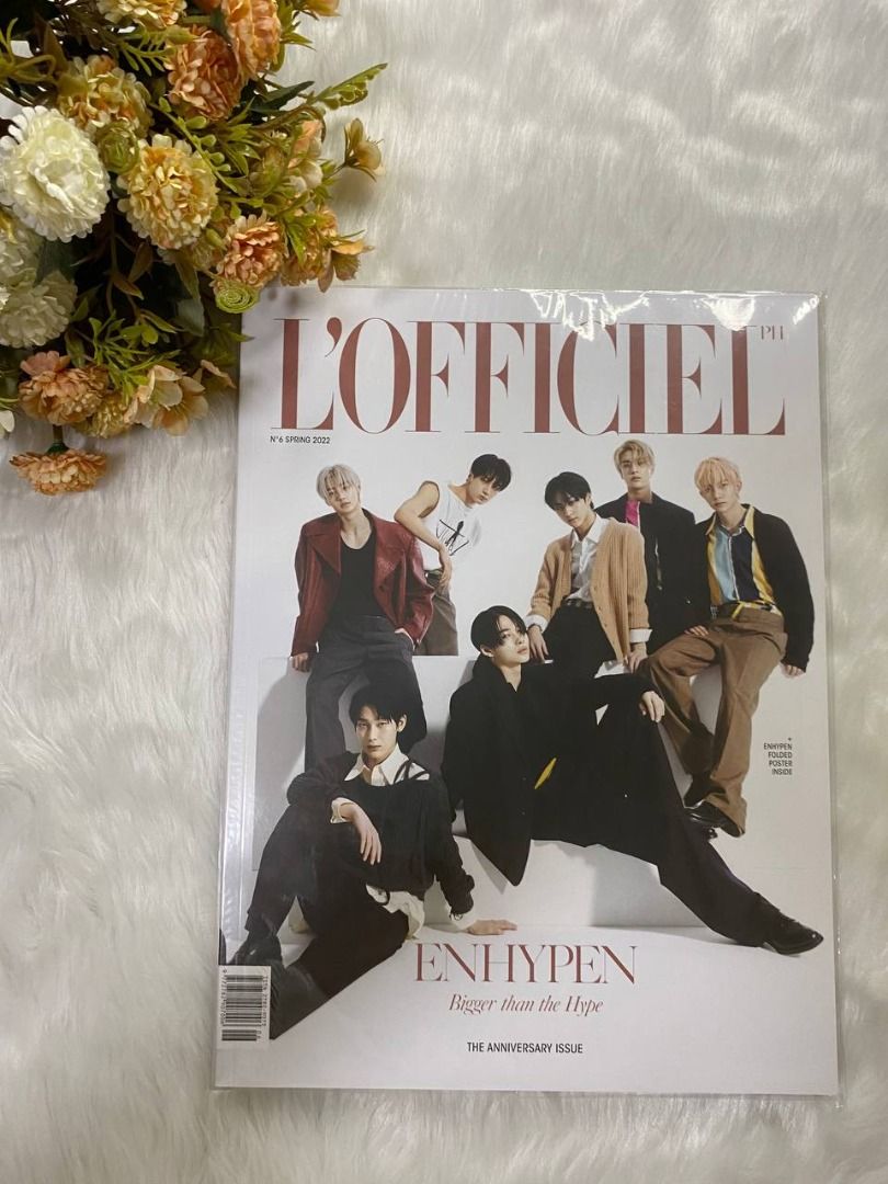 L'Officiel ENHYPEN Magazine Merchandise, Hobbies & Toys, Books ...