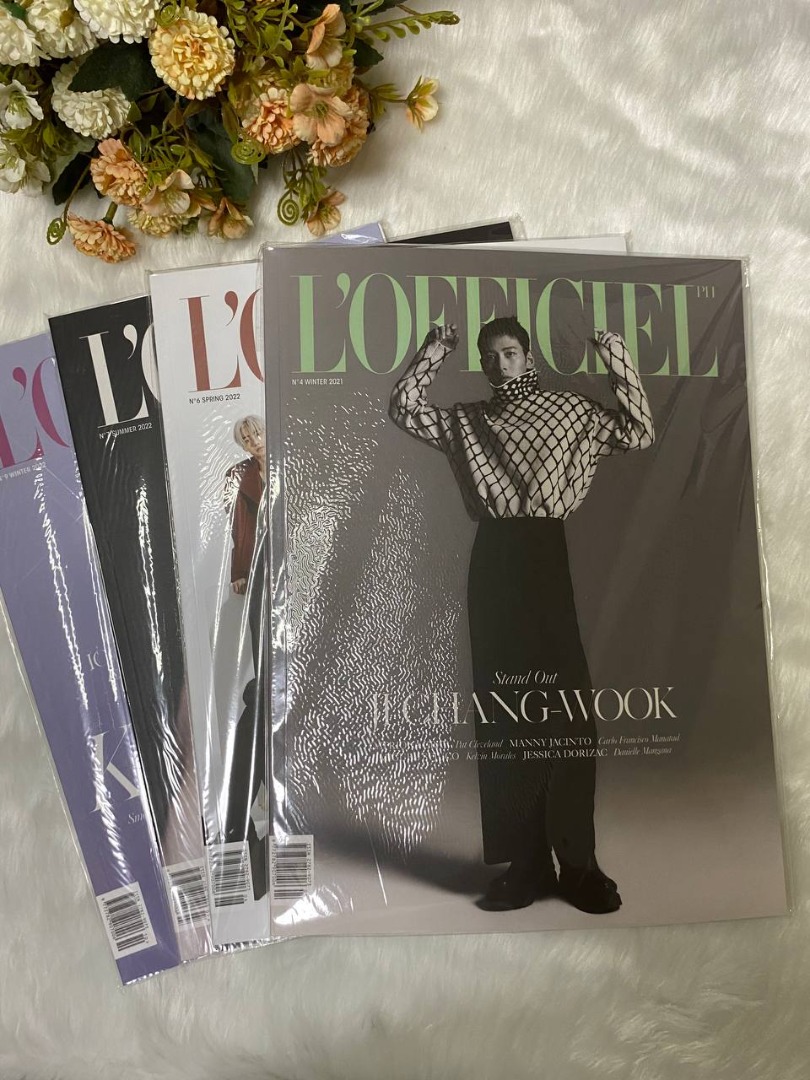 L'Officiel JI CHANG WOOK Magazine Merchandise, Hobbies & Toys, Books ...