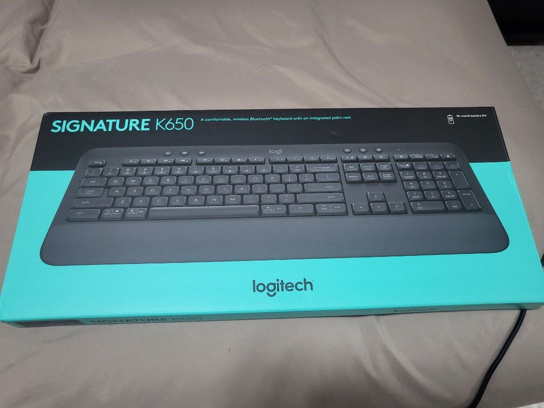 Logitech k650 keyboard, Computers & Tech, Parts & Accessories, Computer ...