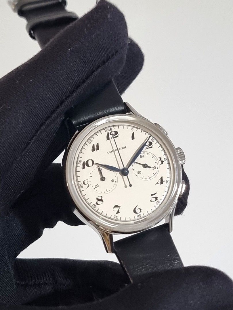LONGINES HERITAGE CHRONOGRAPH BREGUET NUMERALS CHRONO 1946 L28274730 ...