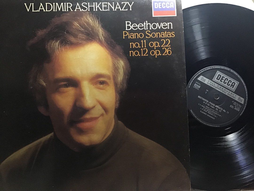 LP Beethoven - Vladimir Ashkenazy OOP DECCA VINYL RECORD Anubis Piring Hitam Classical, Hobbies ...