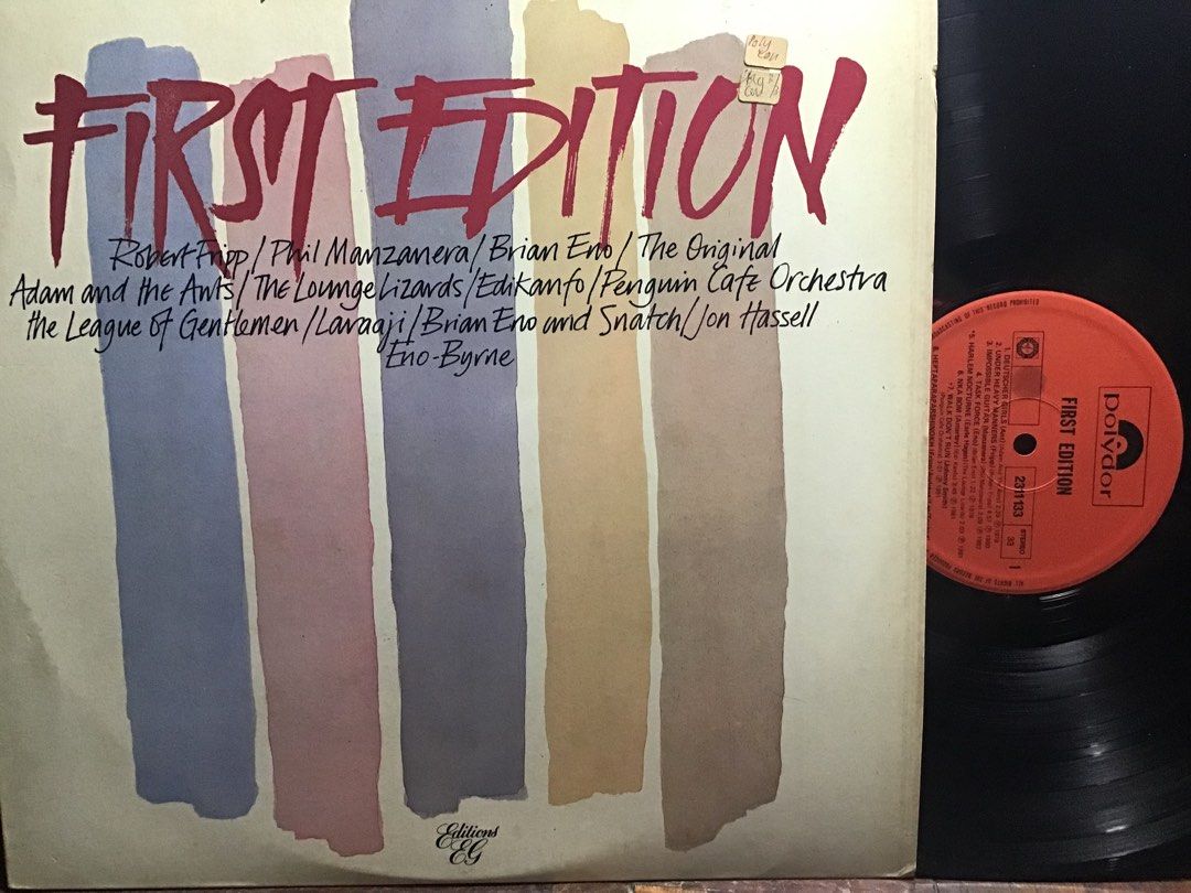 LP First Edition - Brian Eno David Byrne Robert Fripp Phil Manzanera ...