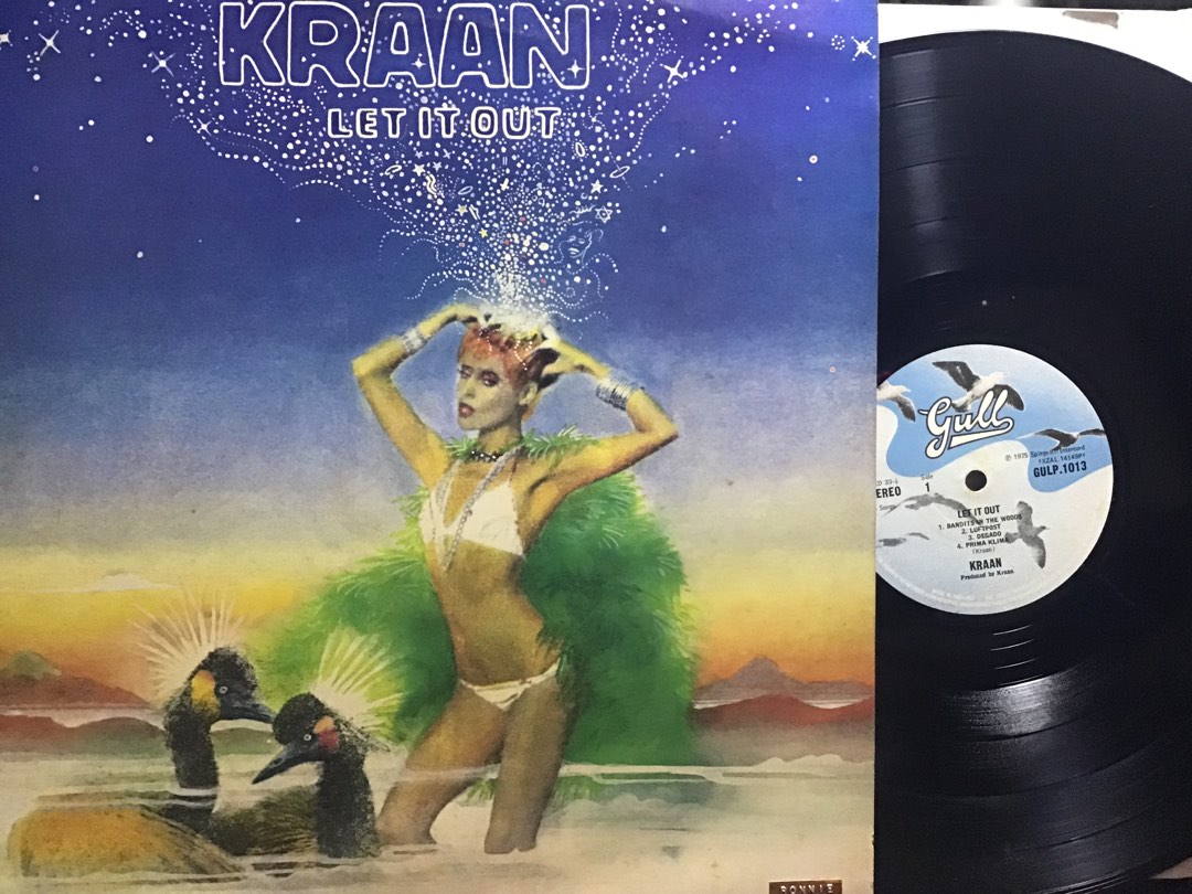 LP Kraan - Let It Out OOP VINYL RECORD Anubis Piring Hitam Rock, Hobbies & Toys, Music & Media ...